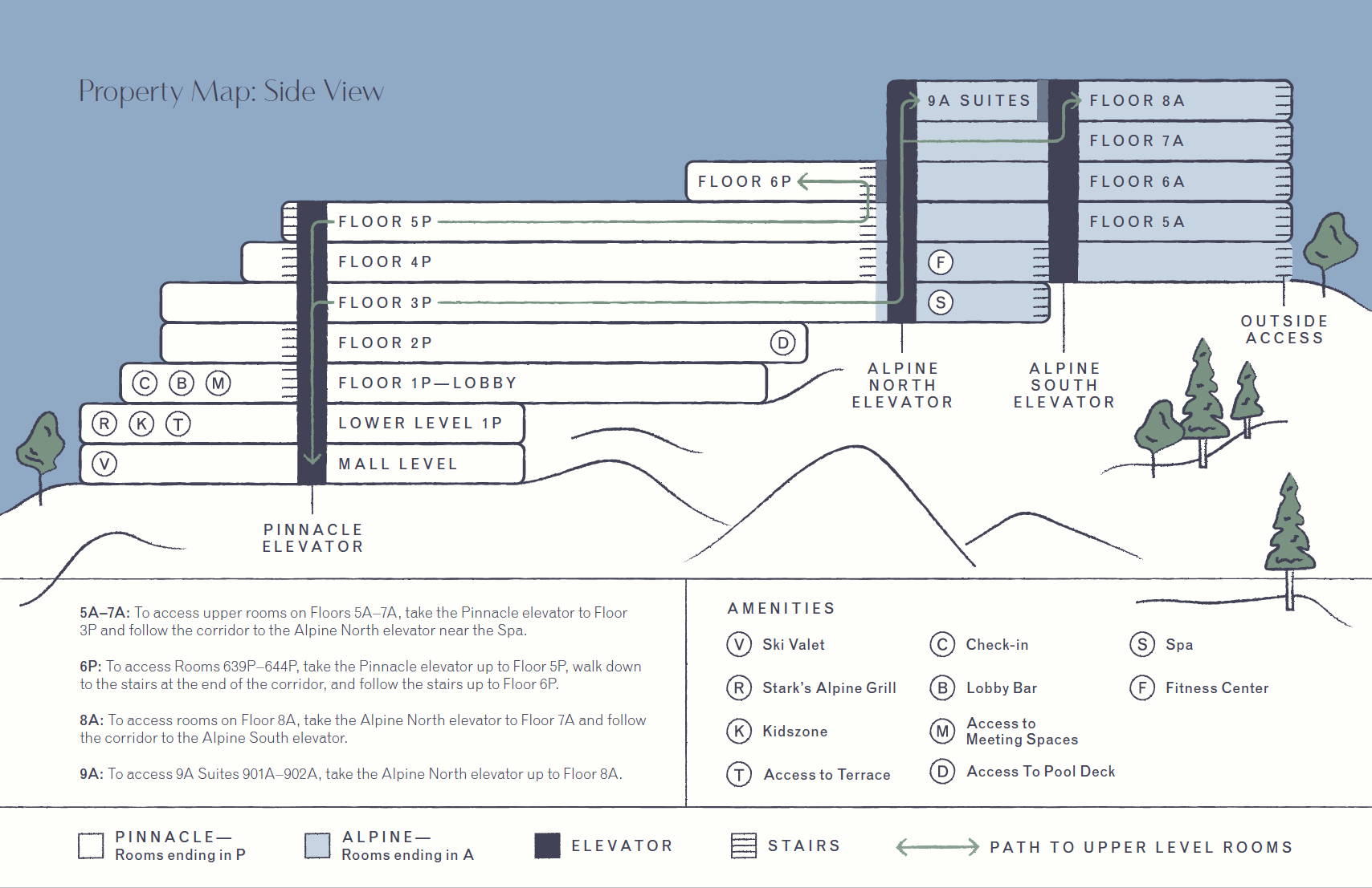 Resort Map - Viewline Resort Snowmass